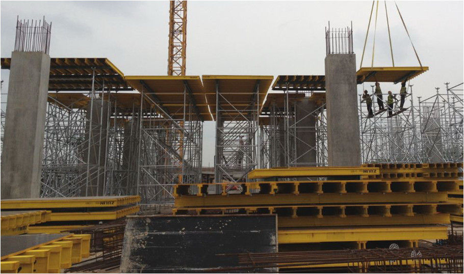 The Building Erection of Ringlock Scaffolding On the Stage