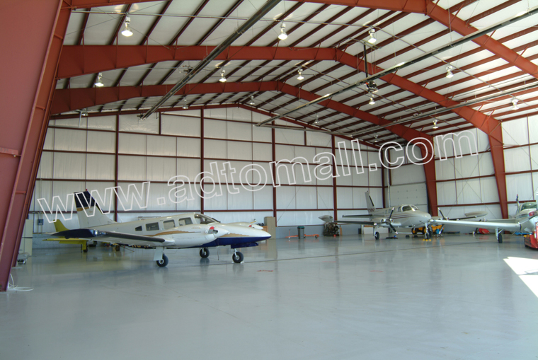 Steel Frame Modular Airplane Hangar
