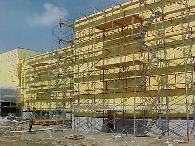 How to strengthen the whole frame scaffolding structure?