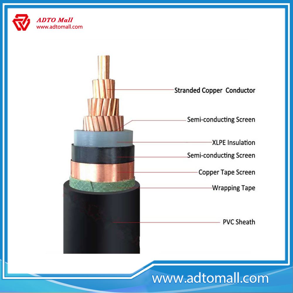 XLPE Insulated Aluminum,Copper Conductor Power Cable Sheathed With PVC!