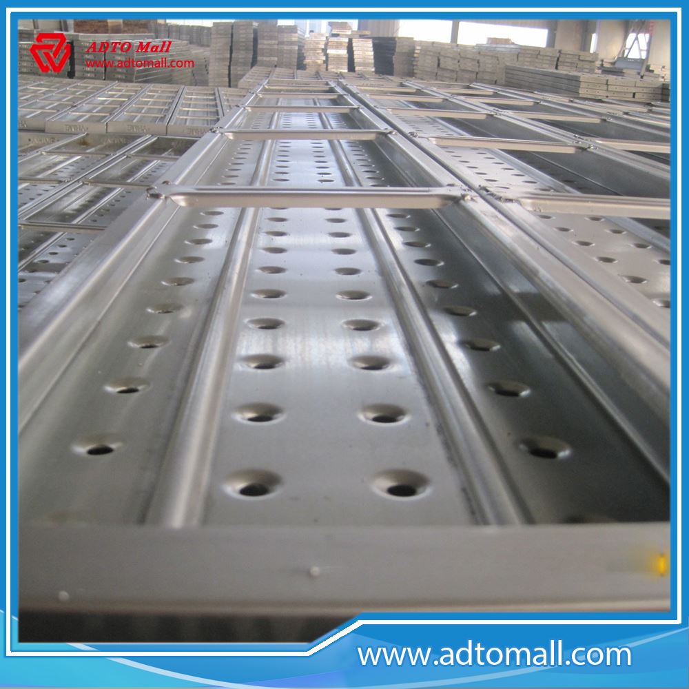 240*45*1500mm Hot Deep Galvanized / Painted Steel Metal Planks