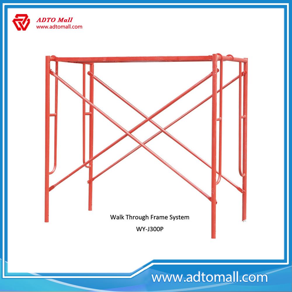 Wholesale Galvanized Walk Through Frame Scaffolding Frame Scaffolding System