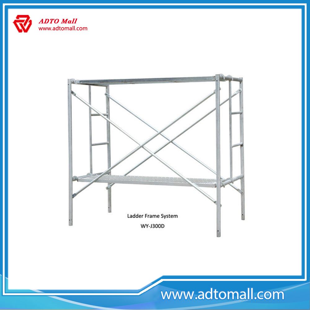 1219*1700mm 2.0mm Thickness Ladder Frame Scaffolding