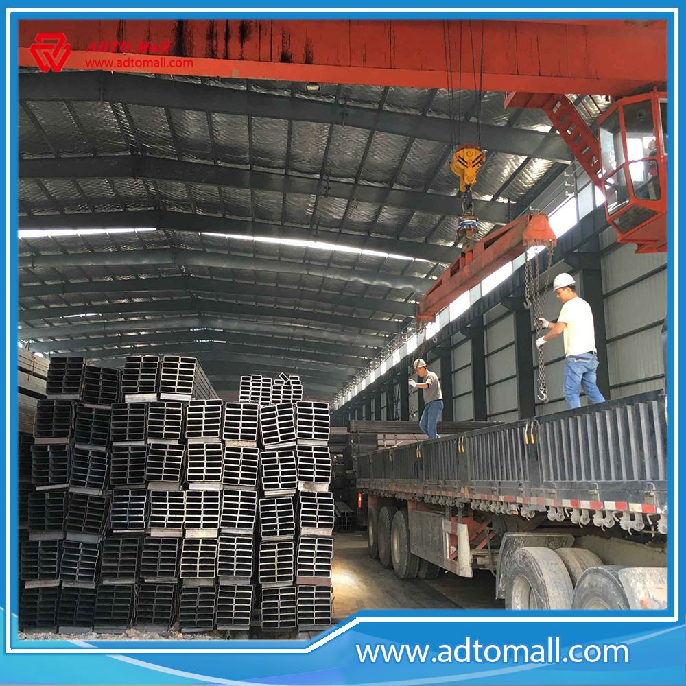 Rectangular Black Steel Pipe RHS Hollow Section For Wholesale