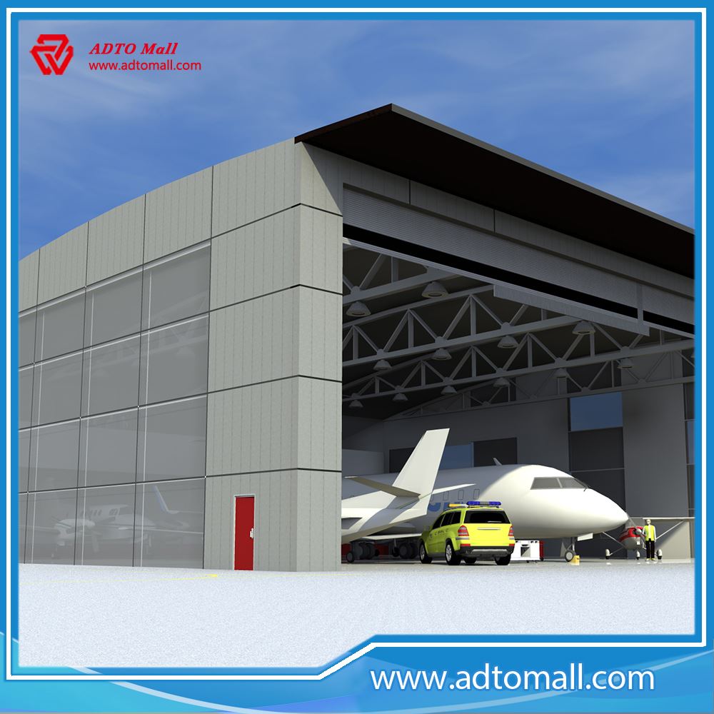 Mobile Prefabricated Airplane Shed