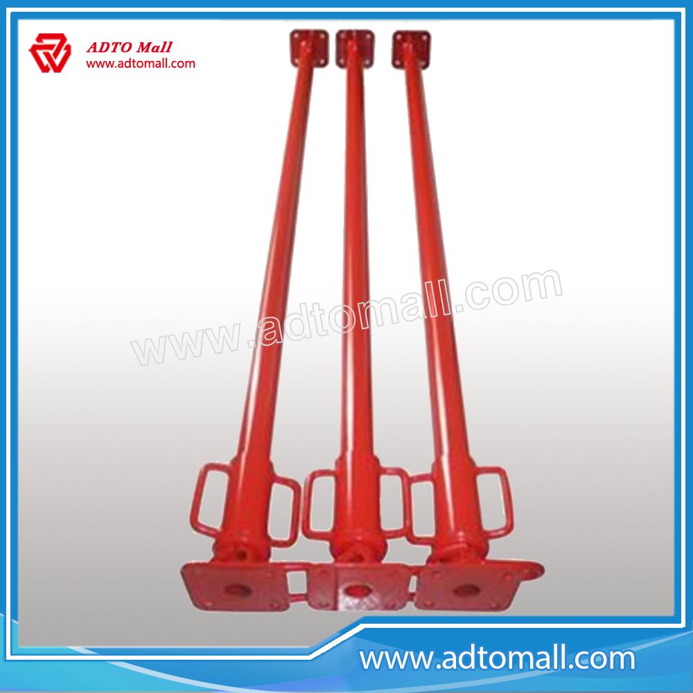 Red Painted Formwork & Falsework Light Duty Steel Adjustable Prop for ...
