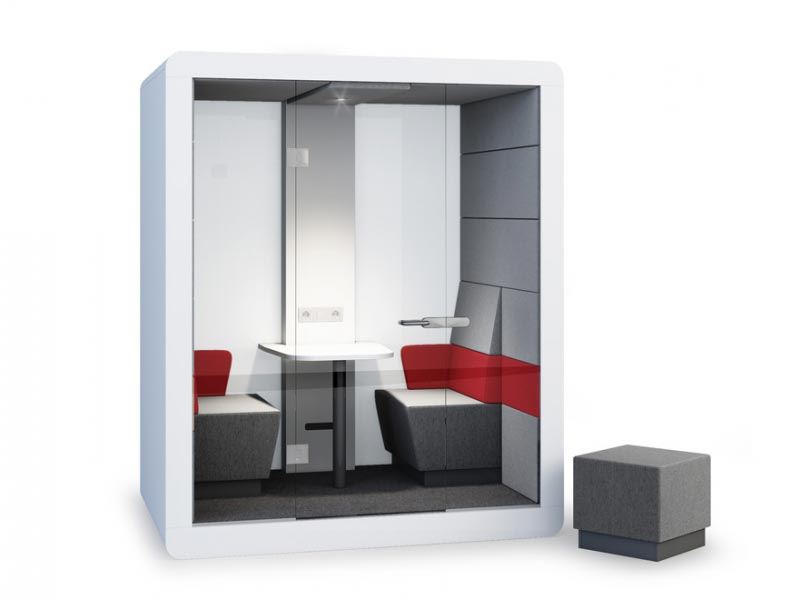Professional Customized Metal Privacy Booth Office